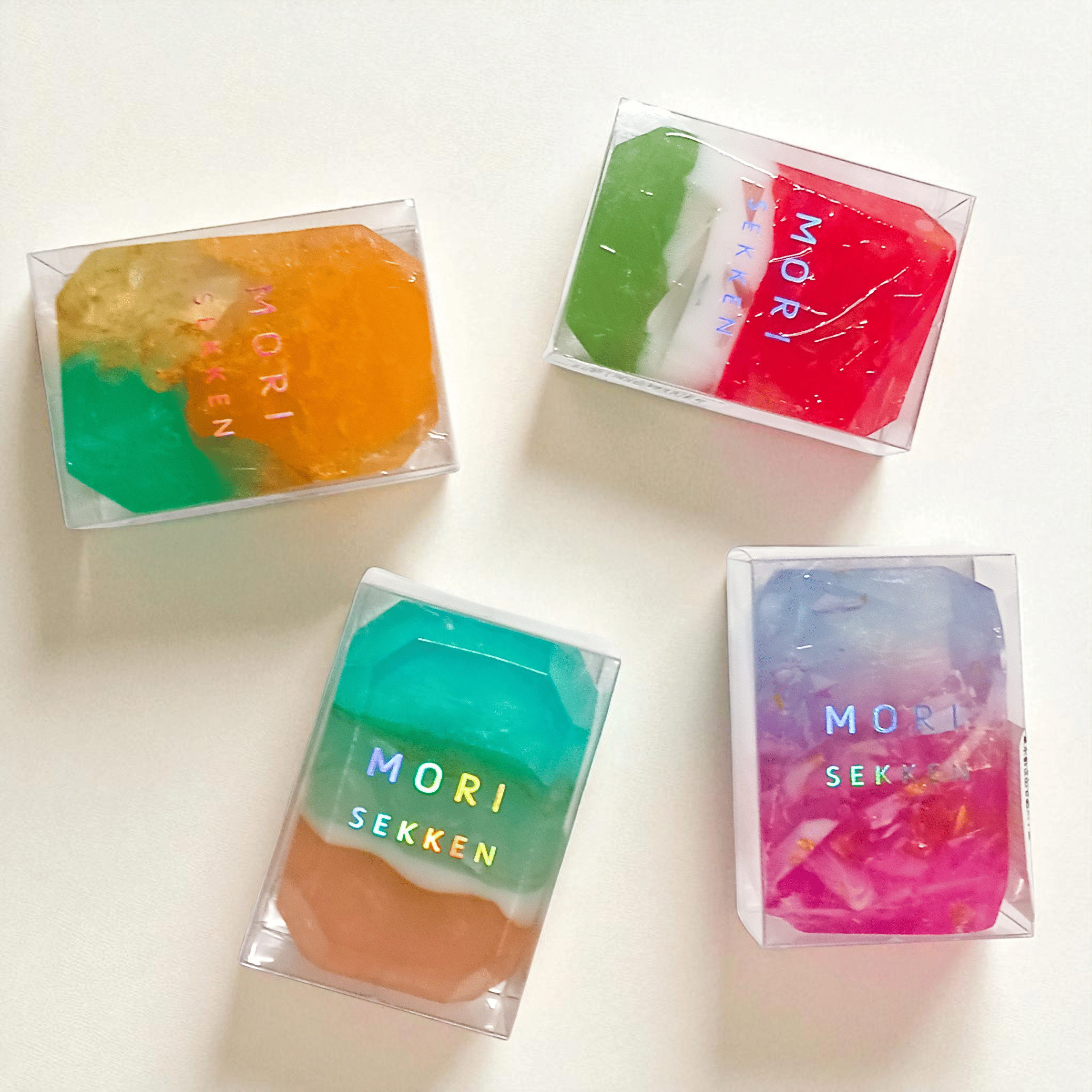 《MARK'S×森石鹸》まるで天然石のような宝石石鹸 夏モデル 2個セット | マークス TANP（タンプ）ピンクリボンボックスのプレゼント・ギフト通販 | TANP（タンプ）